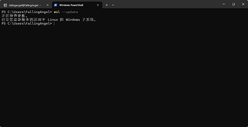 WSL2常用操作 | 折翼天使